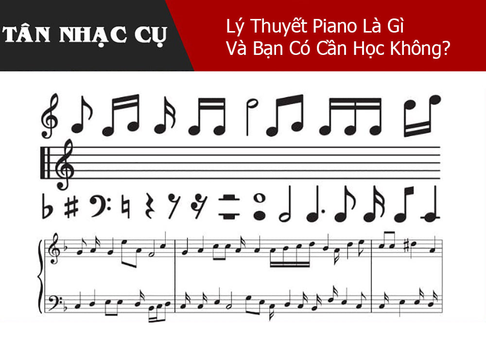 Lý Thuyết Piano Là Gì Và Bạn Có Thực Sự Cần Học Không? – TÂN NHẠC CỤ