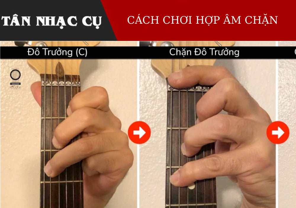 Làm Thế Nào Để Chơi Được Hợp Âm Chặn Trên Đàn Guitar? – TÂN NHẠC CỤ