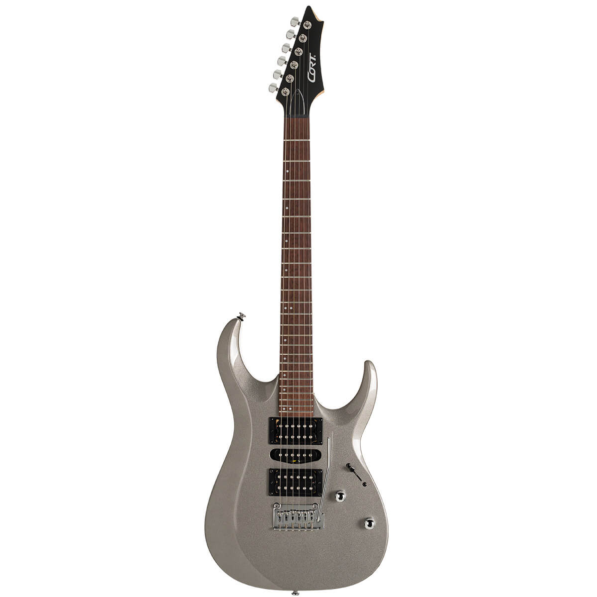 Đàn Guitar Điện Cort X200 HSH Electric Guitar, Silver – TÂN NHẠC CỤ