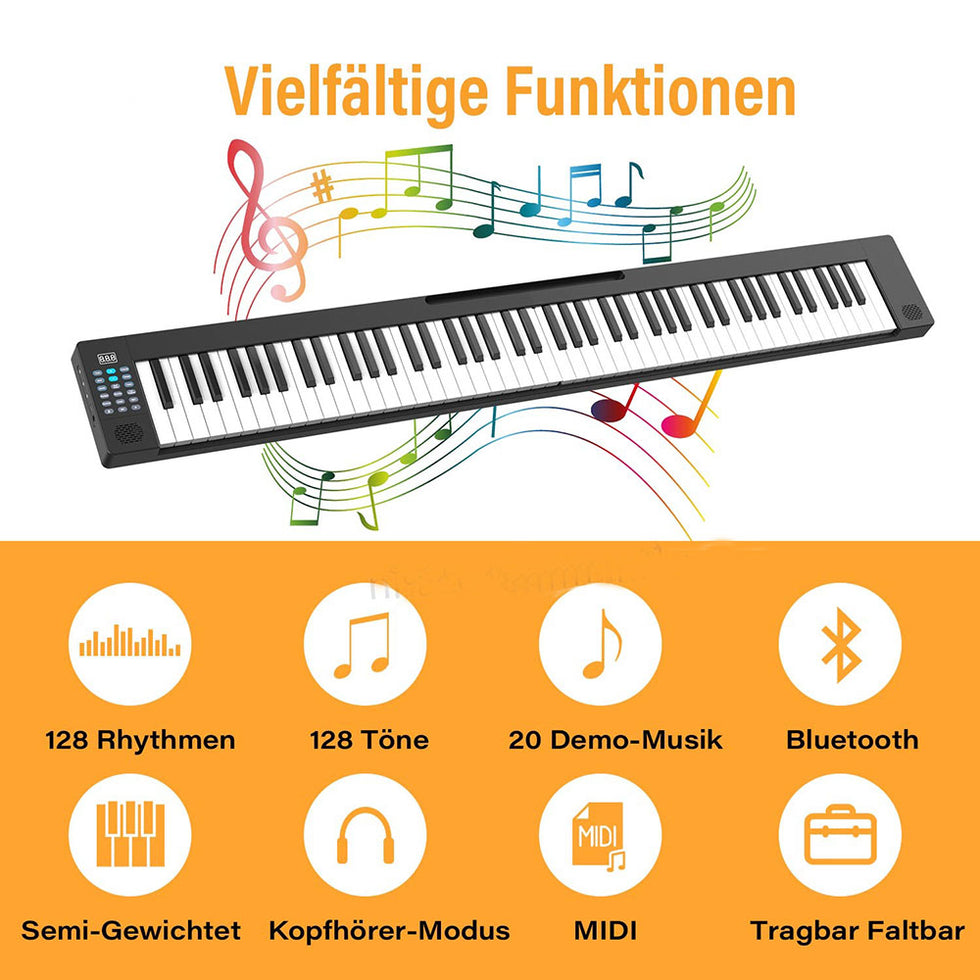 Đàn Piano Điện Gấp Gọn Konix PJ88S 88 Phím – TÂN NHẠC CỤ